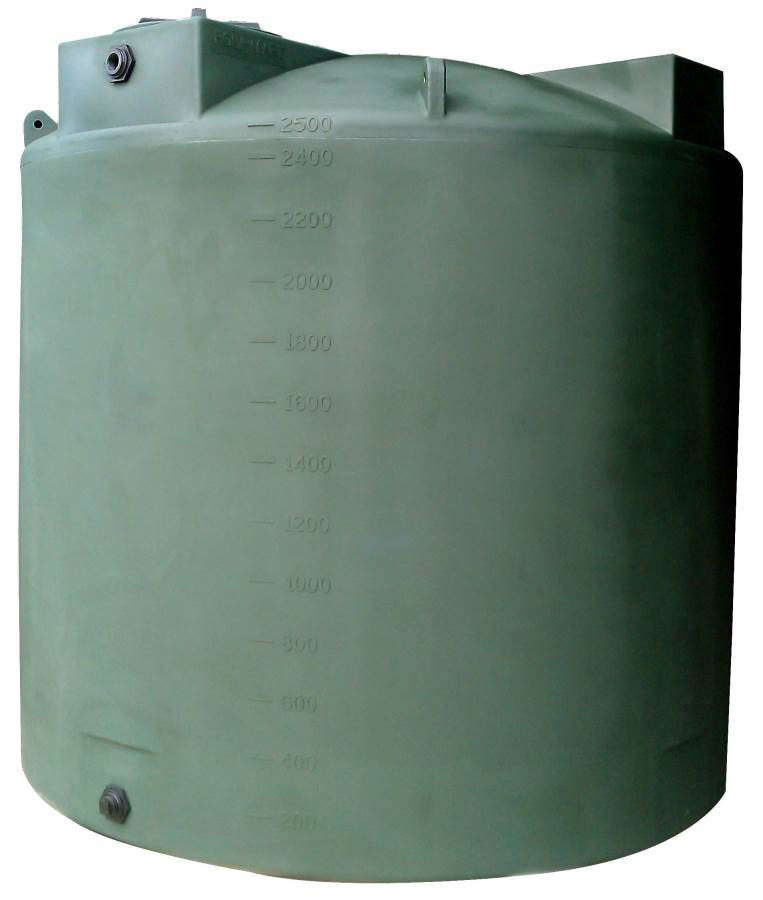2500 Gallon Vertical Water Storage Tank | BM30407