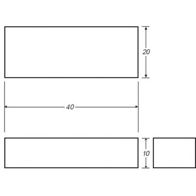 30 Gallon Rectangle Plastic Tank