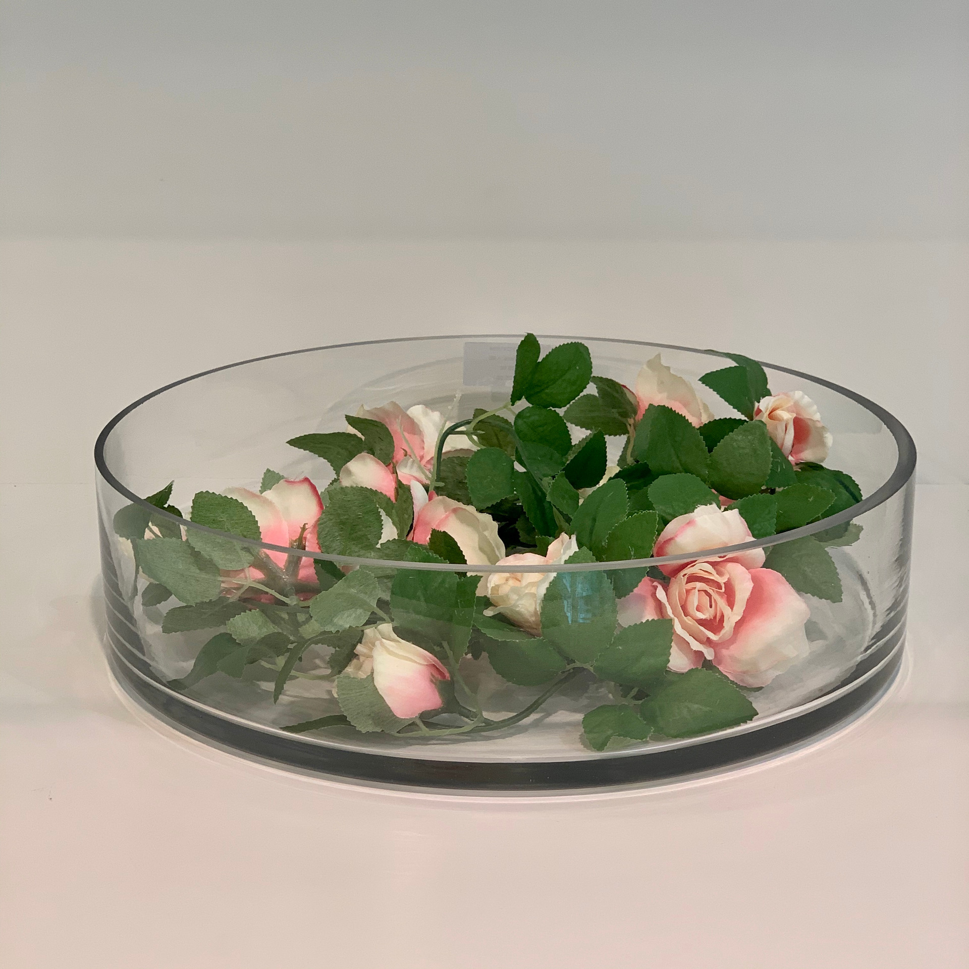 15x4"H Large Pan Wide Cylinder Glass Vase Wholesale - VCY1504 | WGV ...