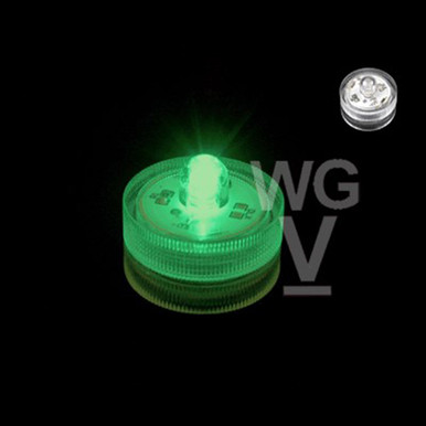 LED04GN - Green Submersible LED Decor Lights - Reusable