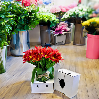 DLBX001 - Floral Delivery Box - 8" (50 Boxes)