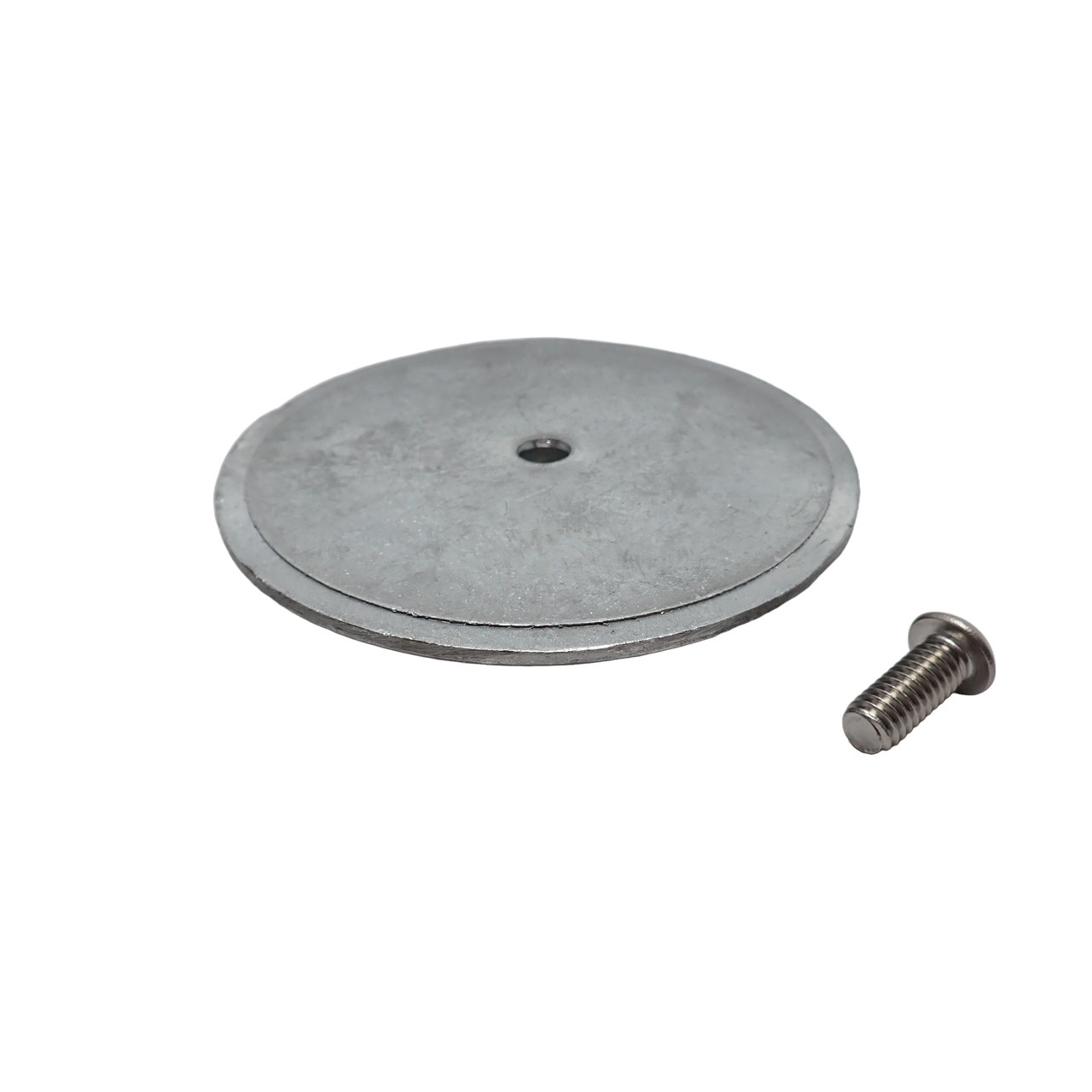 R-3H-Single One-Piece Trim Tab Zinc Anode - 4" Dia. Heavy