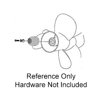 865182-MG Bravo III (2004 and newer) Propeller Cone Magnesium Anode ...