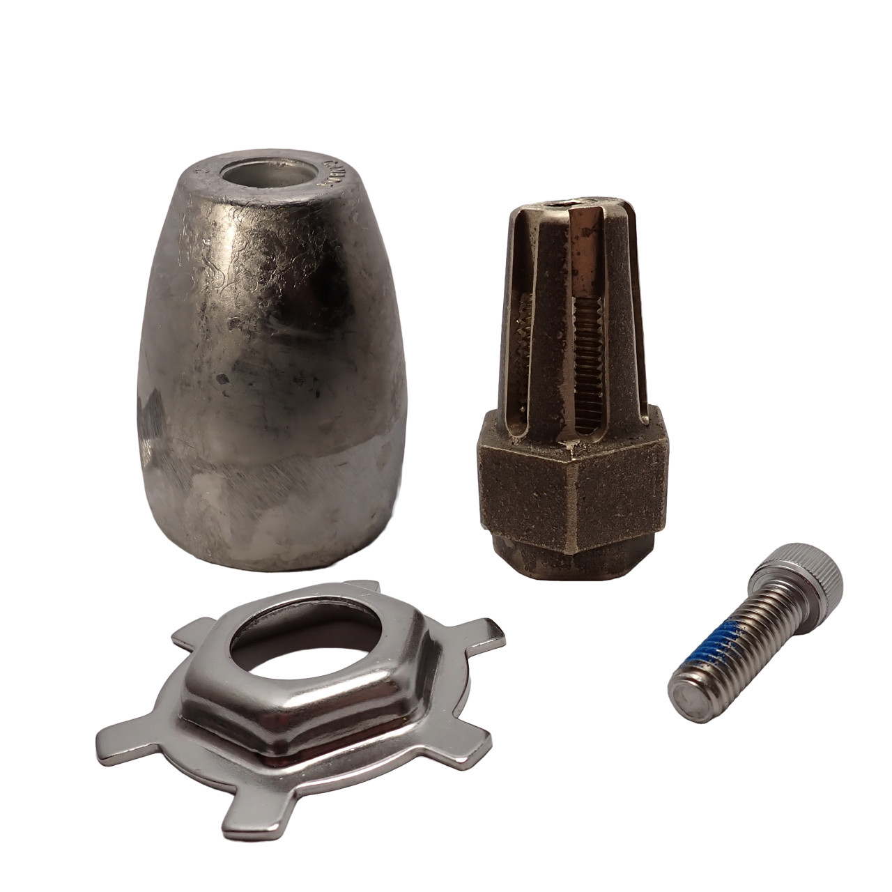 Alpha One / Bravo One Propeller Nut with Zinc Anode | BoatZincs.com