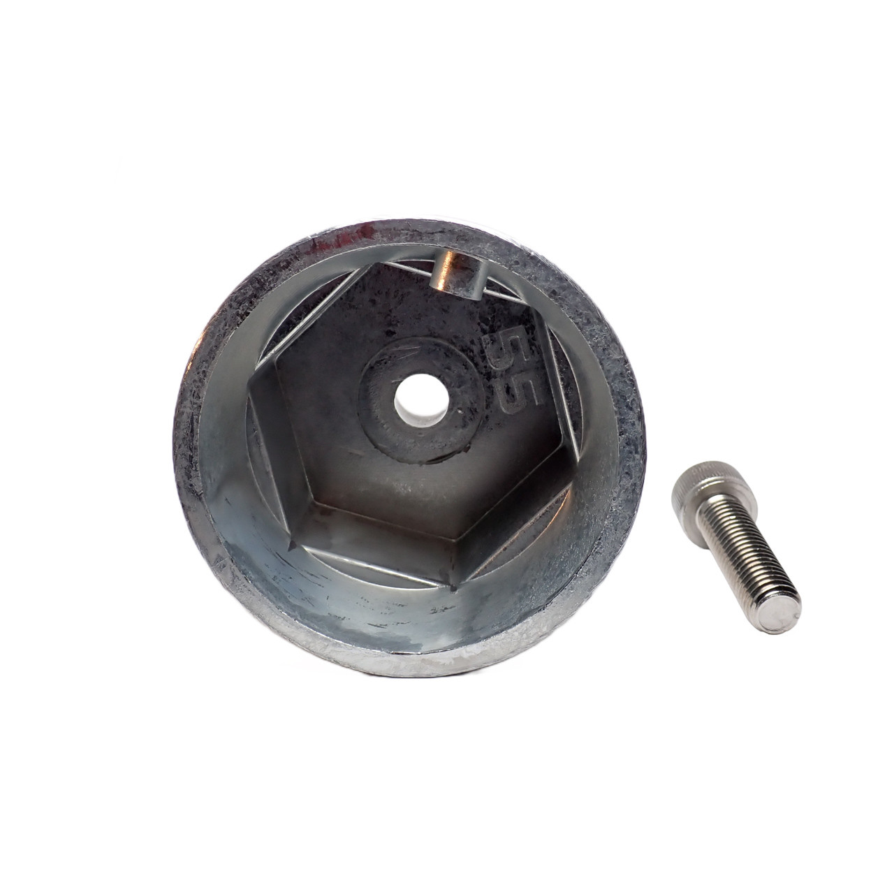 Azimut 55mm Propeller Zinc Anode | BoatZincs.com