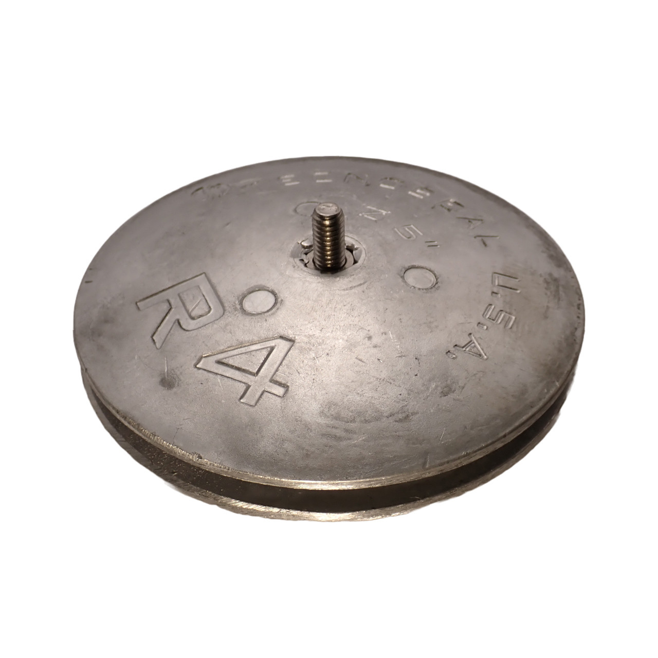 R-4-AL Rudder/Trim Tab Aluminum Anode - 5" Dia. | BoatZincs.com