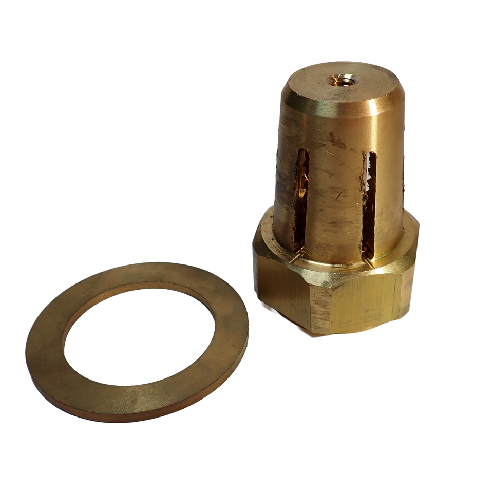 Propeller Nut H Brass (2" Shaft) | BoatZincs.com