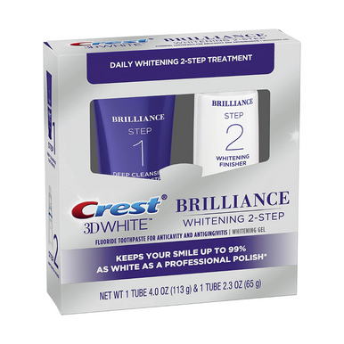 Crest 3D White Brilliance – 2-Step Whitening Zahnpasta
