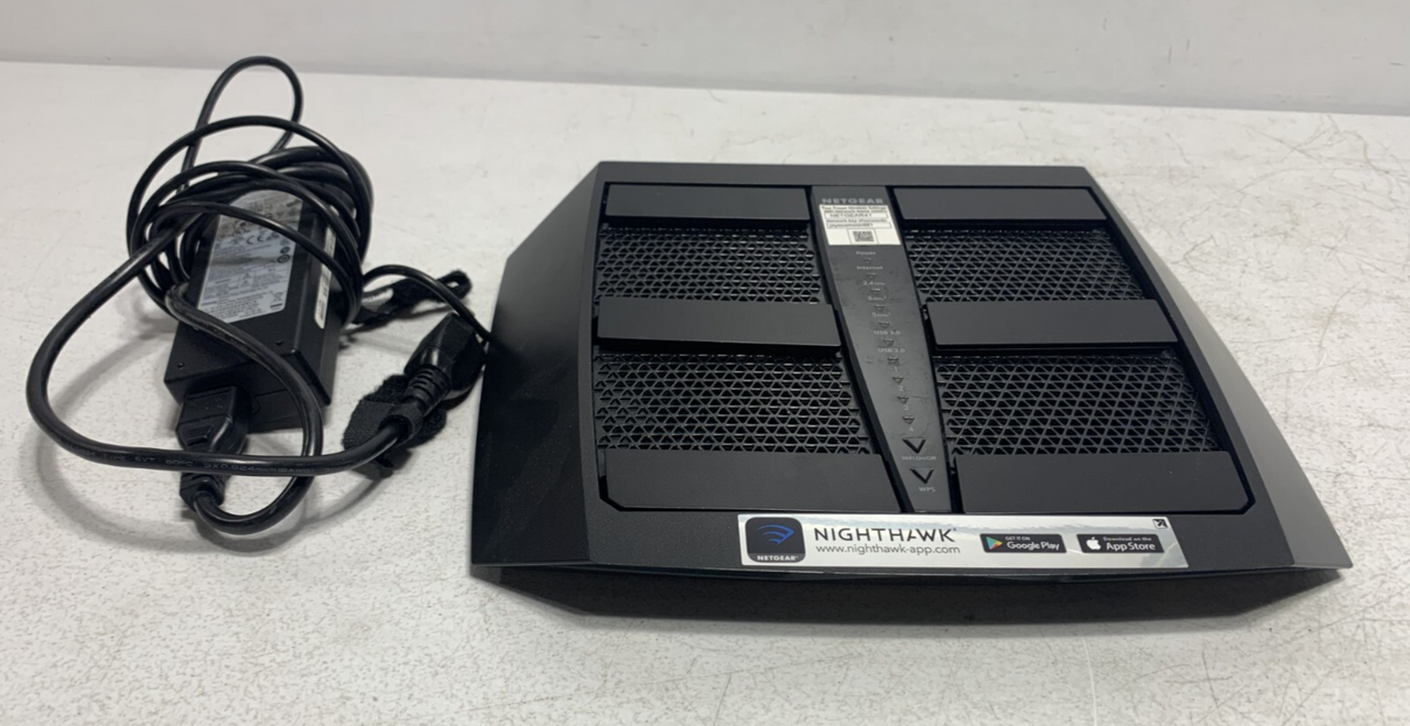 Netgear AC3000 Nighthawk X6 Tri-Band Gigabit WiFi Router up to 3Gbps ...