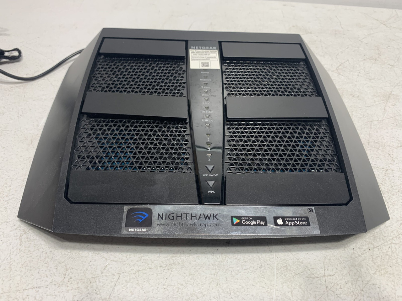 Netgear AC3000 Nighthawk X6 Tri-Band Gigabit WiFi Router up to 3Gbps ...