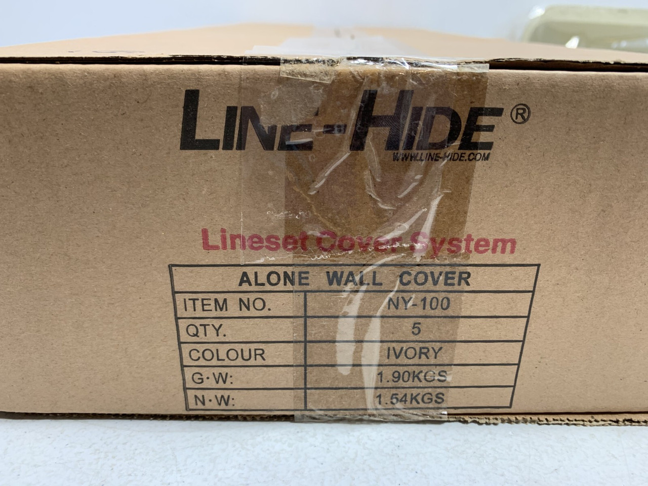 Mitsubishi NY-100 Line-Hide Simple Wall Cover Size 100 - Chase Surplus