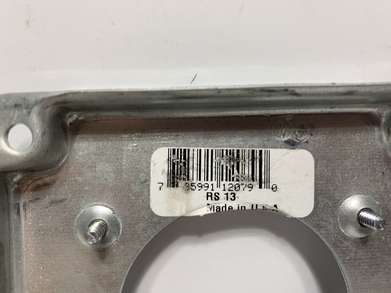 Steel City RS13 Raised Cover 4" Square Round Device Opening (lot of 2)