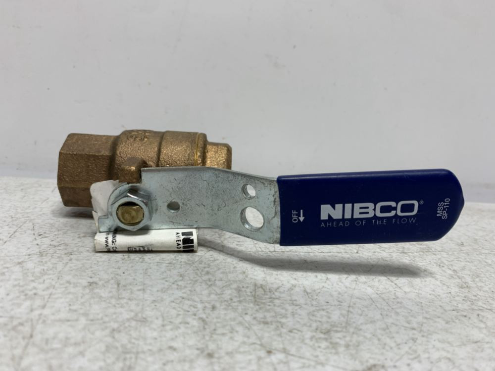 NIBCO T-585-70 Bronze Ball Valve 3/4" Threaded 600 PSI