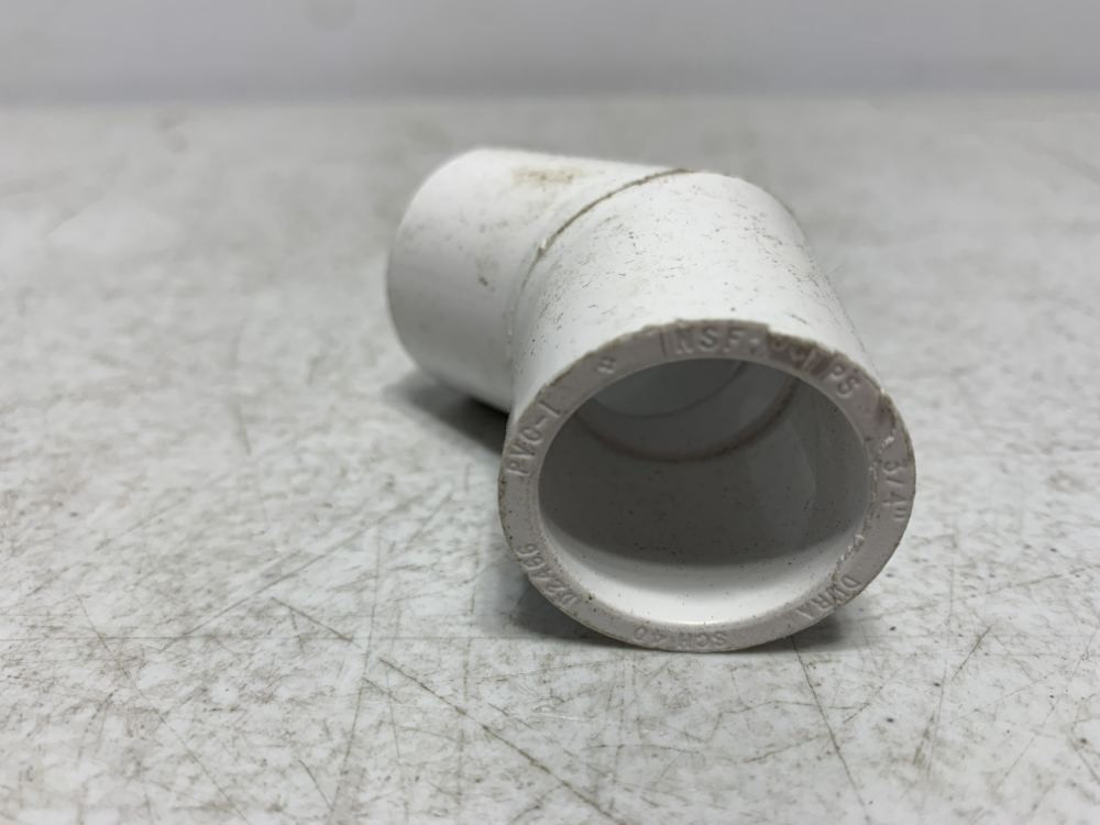 Dura 3/4" PVC Elbow Fitting 45 Degree