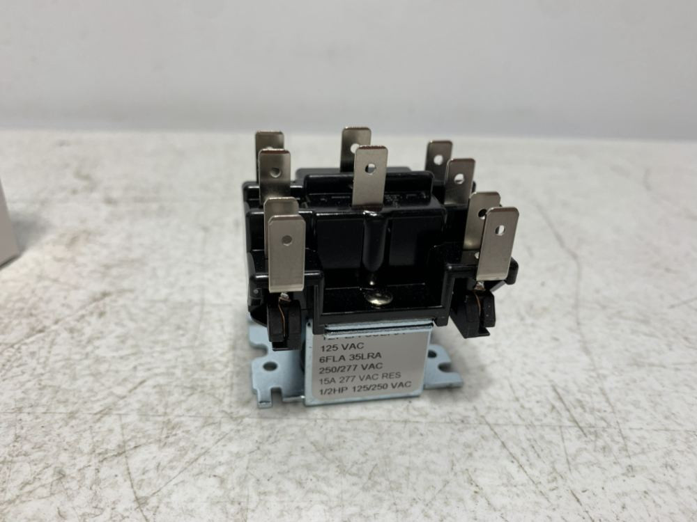 White Rodgers 90-340 Relay DPDT 12A 125VAC 24VAC Coil