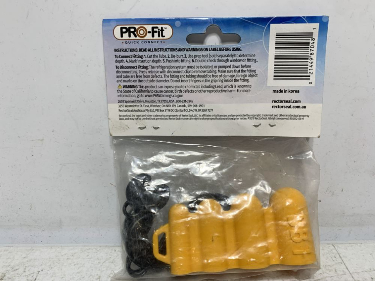 ProFit 87048 Support Kit 1/4" x 5/8" Quick Connect