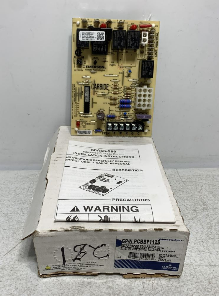 Emerson PCBBF112S Furnace Control Board 120V/24V