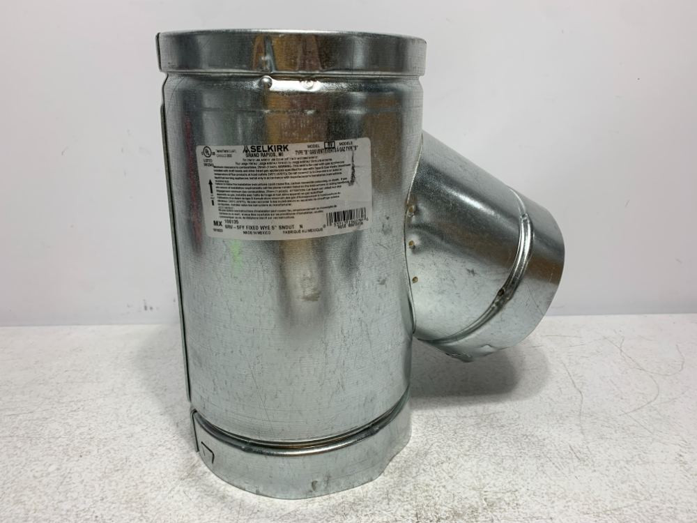 Selkirk 106135 Fixed WYE 6" x 5" Type B Gas Vent