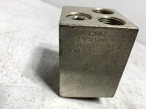 Siemens CU7AL TA3MG500 Lug Terminal Lug - Chase Surplus