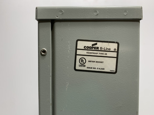 Eaton SW02132S1GR1N 200A CT Meter Socket 3Ph 4W Ringless UG Steel NEMA ...