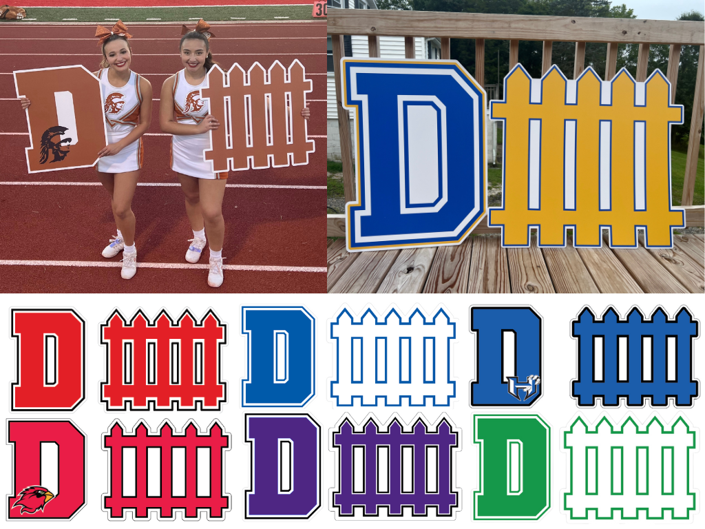 Cheer Signs - Stadium Visuals