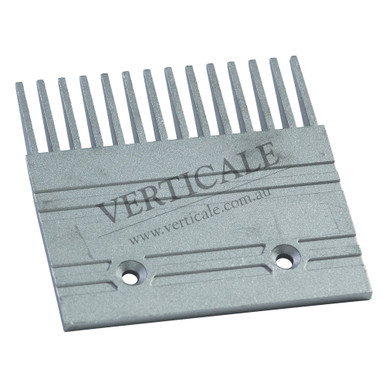 Aluminium Comb Plate (C/L/R) - 122 x 126mm, 14 Teeth