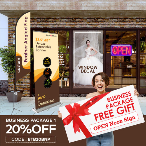 Adhesive Banners (Window Decals) | bannerNprint.com
