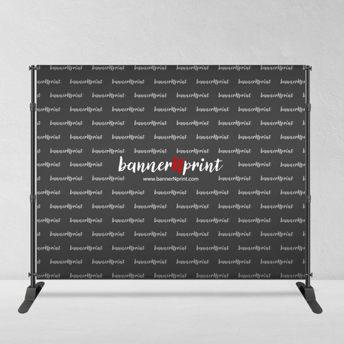 10 x 8 Step and Repeat Banner | Stand | bannerNprint.com