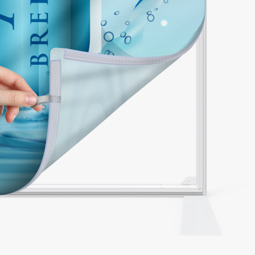 3ft Non-Lit SEG Fabric Display of bannerNprint