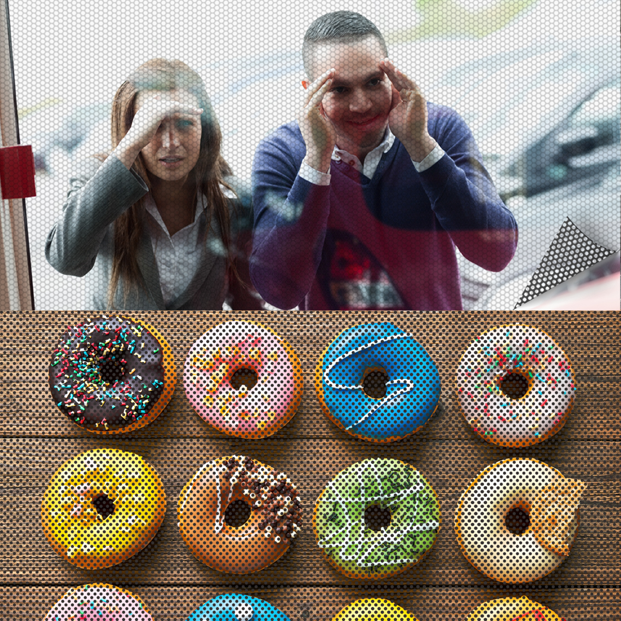 Window See Through Decals | bannerNprint.com | Fast&Easy