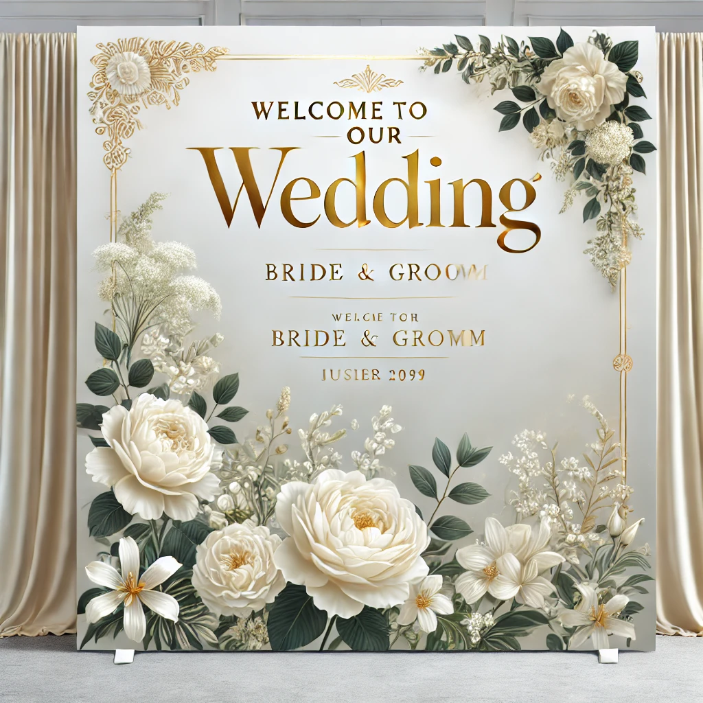 Step and Repeat Banners for Weddings: Adding a Touch of Glamour ...