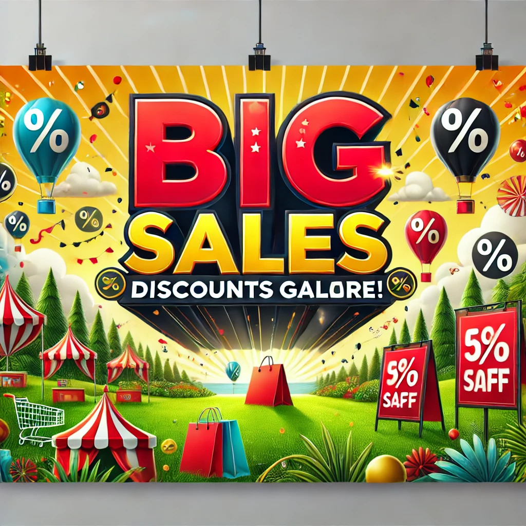 Using Banners to Promote Sales Events and Discounts - bannerNprint.com
