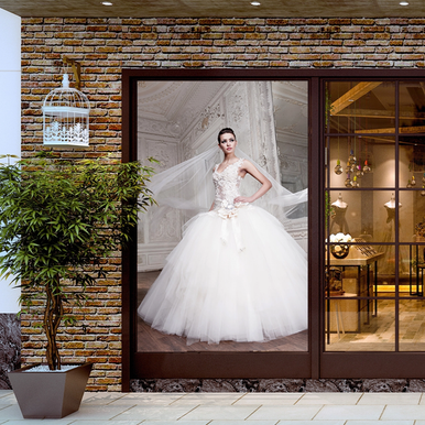 Adhesive Banners (Window Decals) | bannerNprint.com