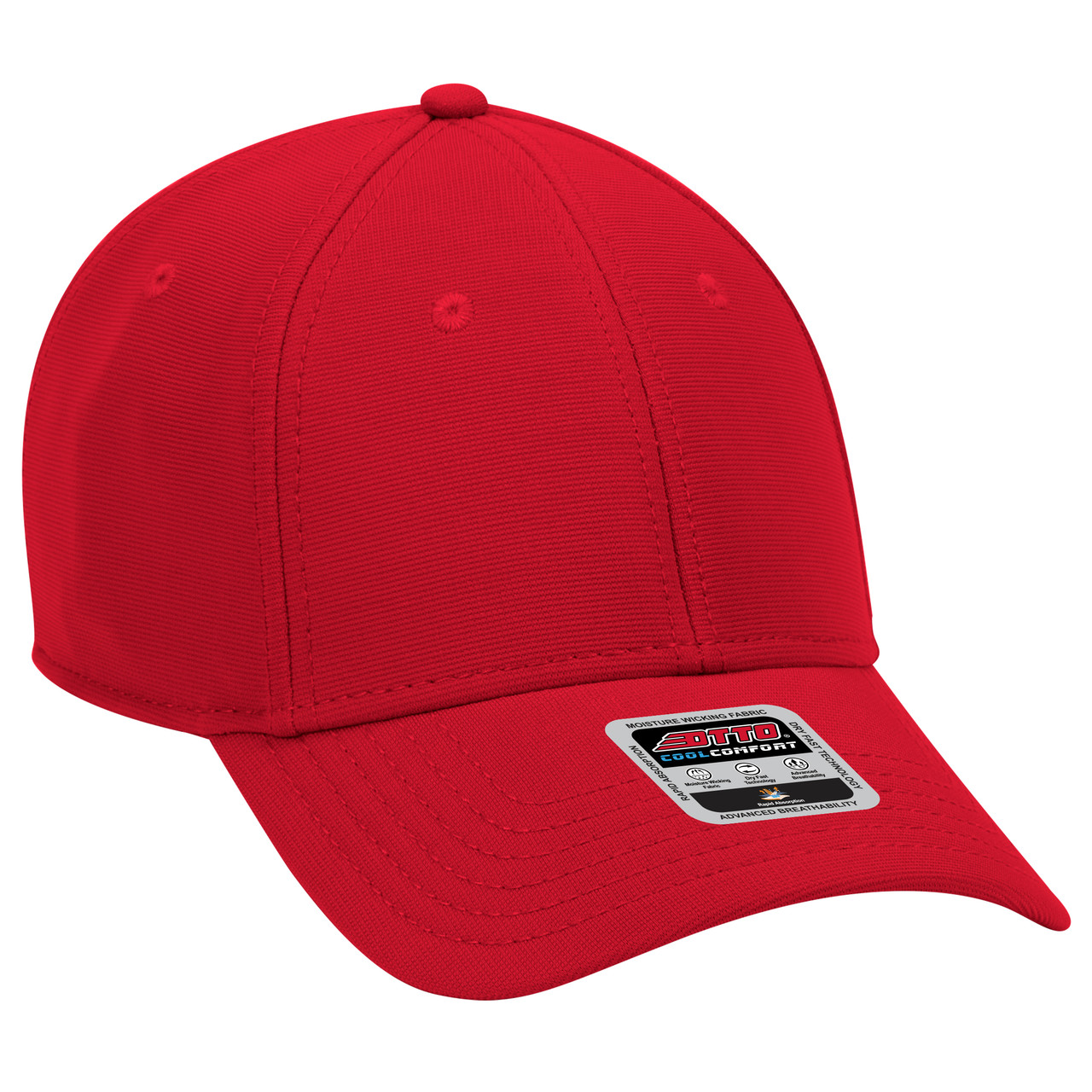 6 Panel - Low Profile Cool Comfort Cap - Crystal Crown Inc.