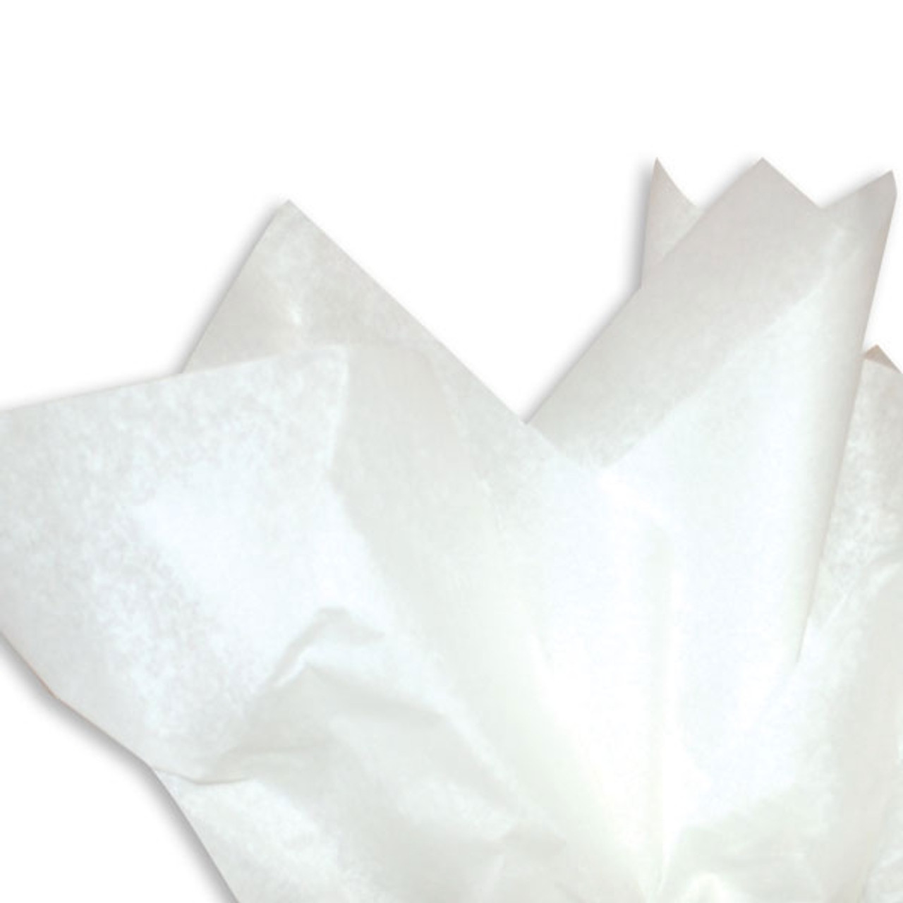 #1 Pure White Tissue Paper- 15 x 20" sheet size