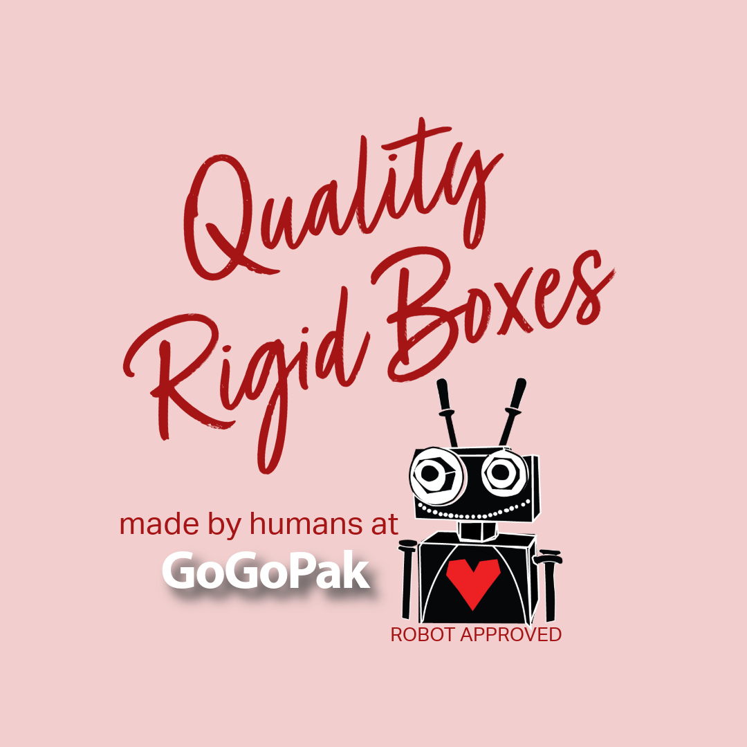 Rigid Set-Up Boxes - 9" x 9" x 4-1/2" White Gloss (20/Case)