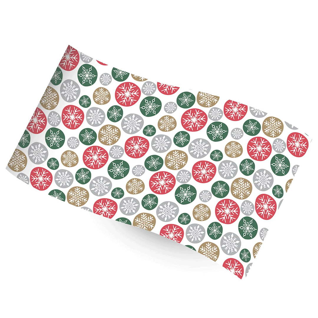 Holiday Flakes Patterned Tissue Paper