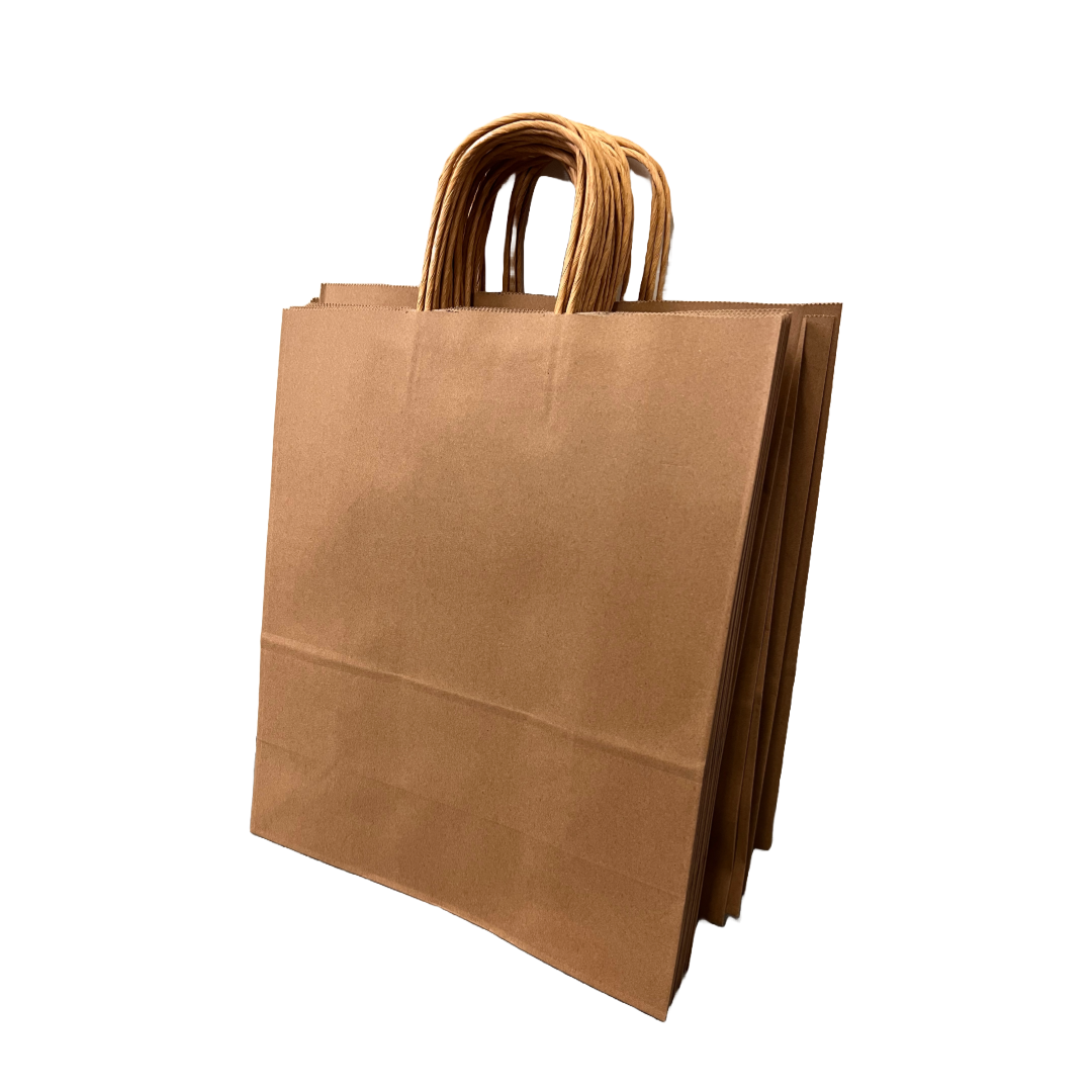 Wholesale Kraft Paper Bags Canada 13" x 6" x 15"
