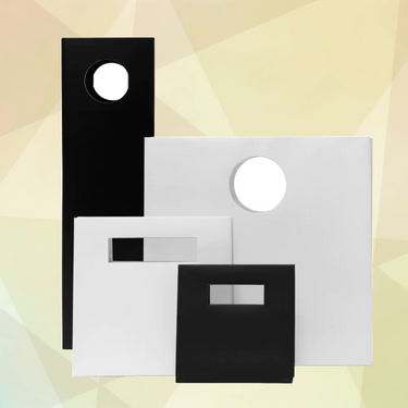 Bags - Paper Bags - Upscale - Mod Billboard Cut Out Handles - GoGoPak - CAN