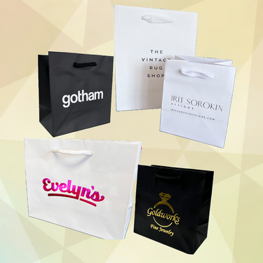 Custom printed paper bags