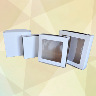 pie boxes, shallow boxes
