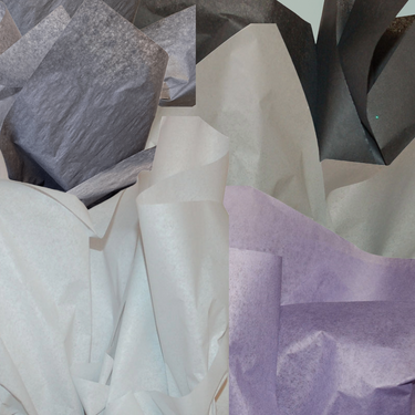 Black & Grey Shades of Tissue Paper