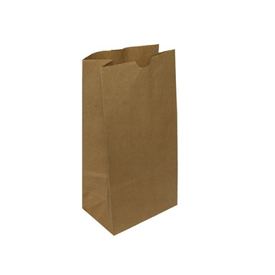 Wholesale 12 lb. SOS Paper Bags in Recycled Kraft - flat bottom bags ...