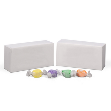 Wholesale 1/2 lb. Candy & Fudge Boxes in White