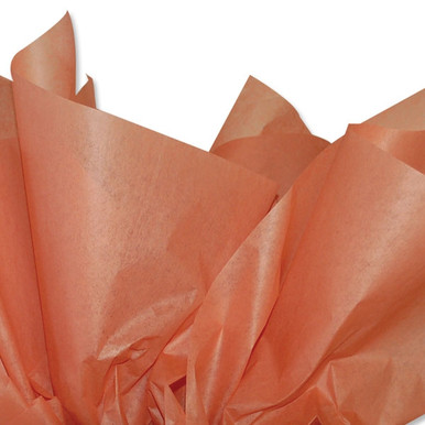 Terra Cotta Tissue Paper 20 x 30" Sheets - 480 Sheets