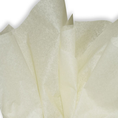 Cream Tissue Paper 20 x 30" Sheets - 480 Sheets