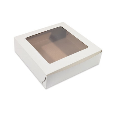 9" x 9" x 2-1/2" Cello Window Pie Boxes Wholesale Canada