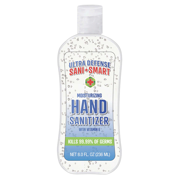 Ultra Defense Sani + Smart 8 Oz Hand Sanitizer 8 Pack