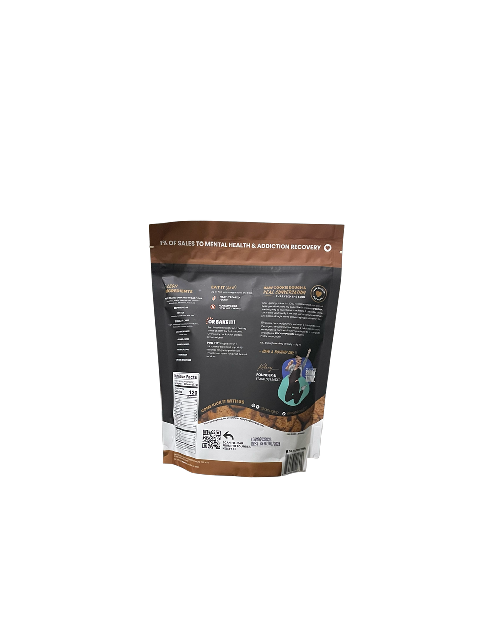 Doughp Cookie Cold Brew Crew Frozen Cookie Dough Drops - 10 oz.