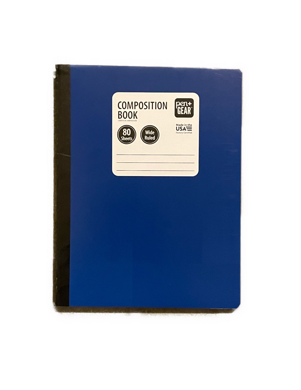 Pen + Gear Composition Book, Wide Ruled, 80 Pages